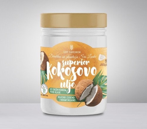 Just Superior organsko kokosovo ulje