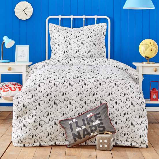 Peanuts by Karaca Home Snoopy Lazy Days Single Bedspread Set