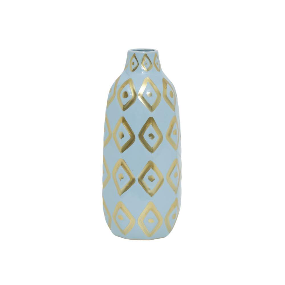 Karaca Home Joyful Vase Blue 25 cm