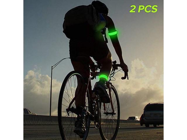 Svetleća traka za trčanje i vožnju bicikle