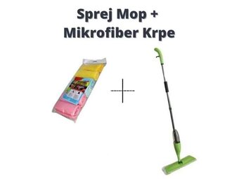 Sprej Mop + Mikrofiber Krpe