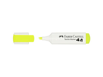 Faber Castell marker za tekstil neon žuti