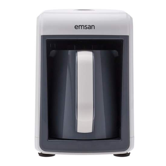 Emsan Bella Gusto Turkish Coffee Machine White