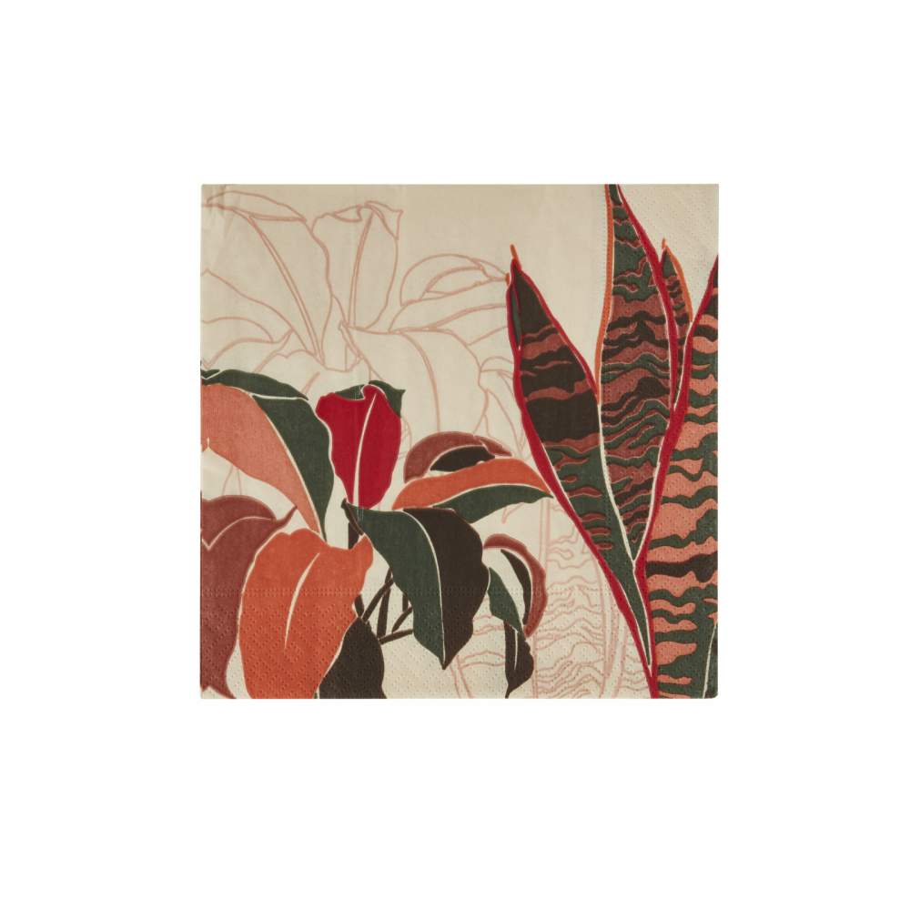 Karaca Home Autumn 20 Pcs Paper Napkin 33x33 cm
