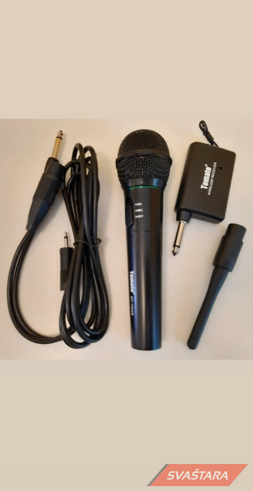 Mikrofon 2 u 1 bezicni - kablovski