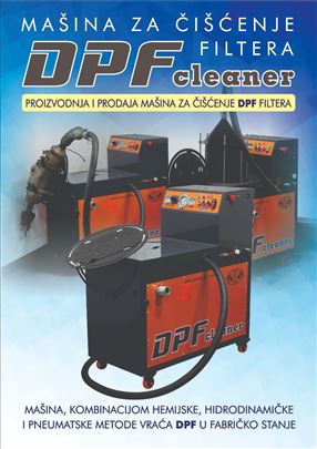 Mašina za čišćenje DPF filtera