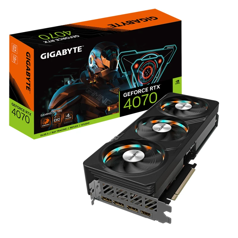Gigabyte GeForce RTX 4070 GAMING (GV-N4070GAMING OC-12GD) grafička kartica 12GB GDDR6X 192 bit