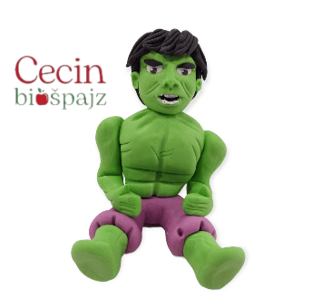 Figurice za tortu Hulk sedi Set figura