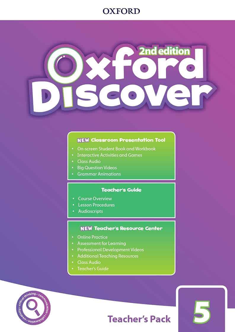 Oxford Discover 2nd Edition, Level 5 – Teacher’s pack