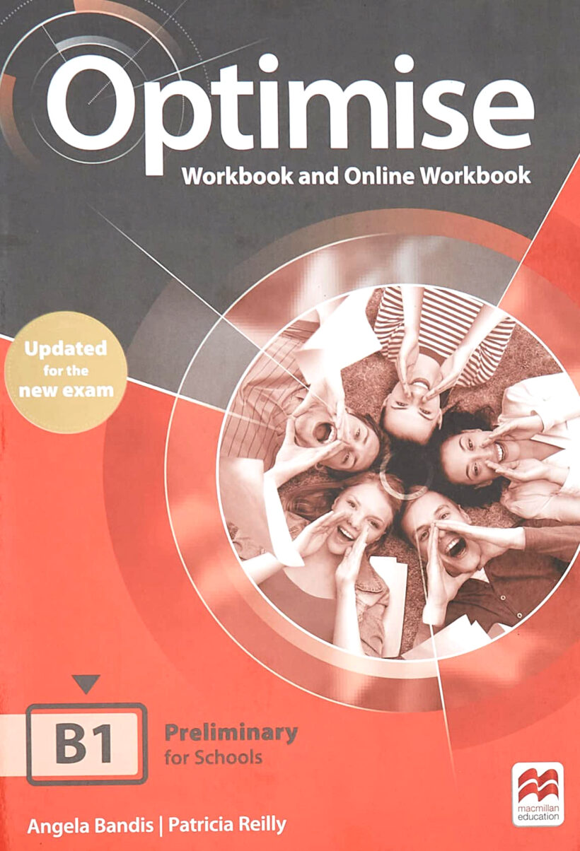 Optimise Update B1 – Workbook without Key and Digital Workbook