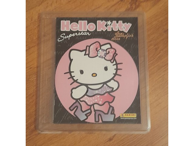 Hello Kitty Superstar, Panini, Album i set sličica
