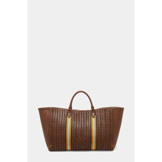 Anya Hindmarch TABA KNITTED LEATHER BAG