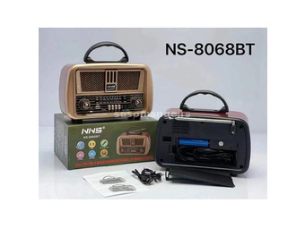 Bluetooth radio sa punjivom baterijom NS-8068BT