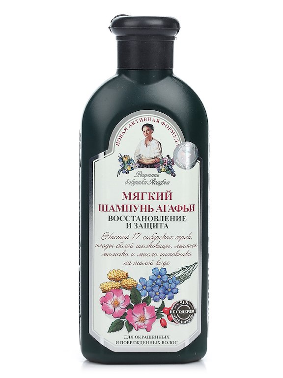 “Recepti bake Agafje” blagi šampon za farbanu kosu 350 ml