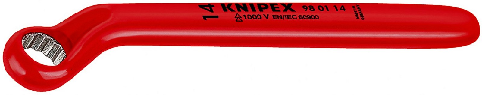 Knipex okasti ključ jednostrani izolovan 1000V 13mm 98 01 13