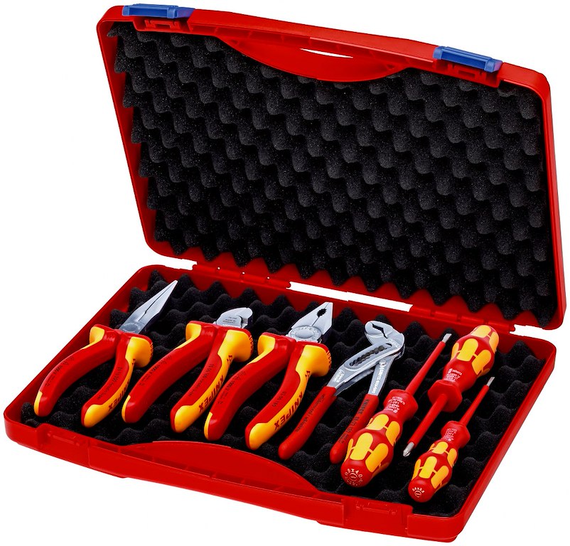 Knipex komplet alata za elektromontažu u koferu 7 kom 00 21 15