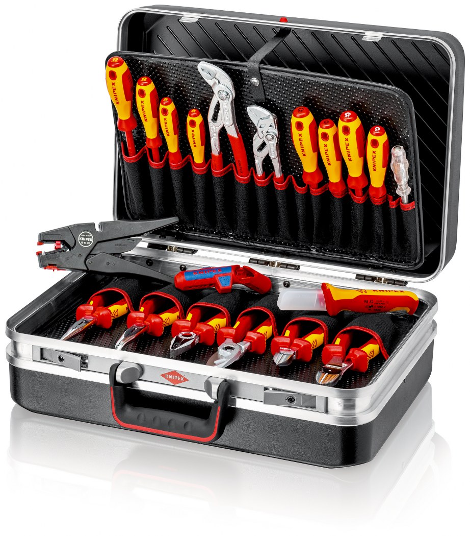 Knipex komplet od 20 alata u koferu Standard Elektro 00 21 20
