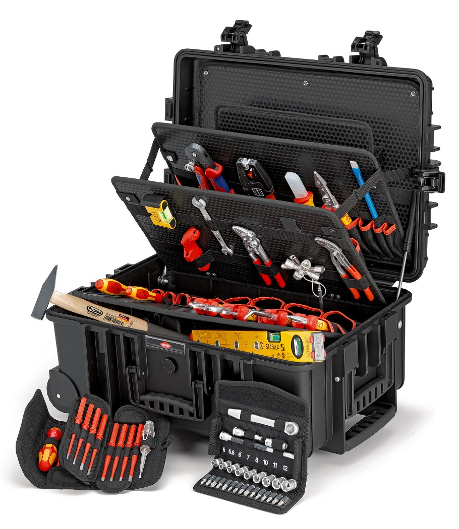 Knipex komplet od 63 alata u koferu Robust45 Elektro 00 21 37