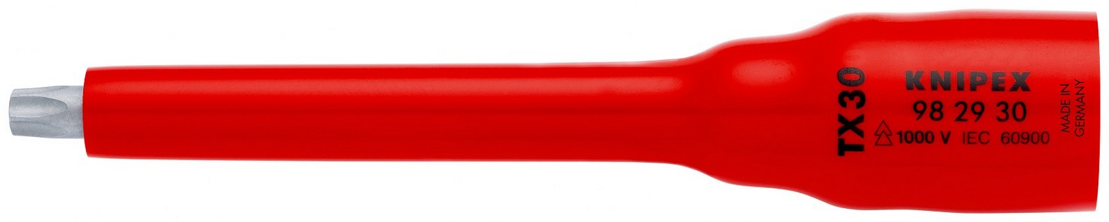 Knipex Torx nasadni ključ 3/8 izolovan 1000V TX30 98 29 30