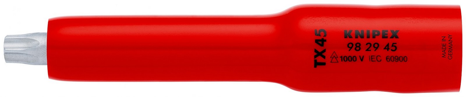 Knipex Torx nasadni ključ 3/8 izolovan 1000V TX45 98 29 45
