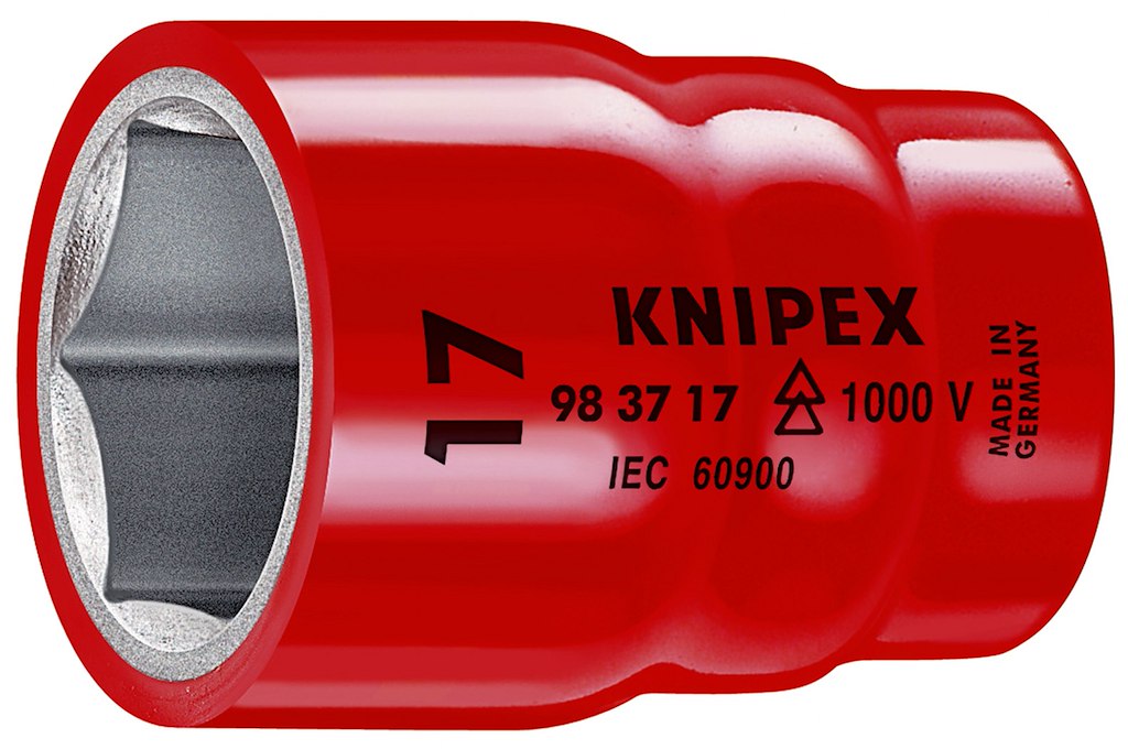 Knipex nasadni ključ 3/8 izolovani 10mm 98 37 10