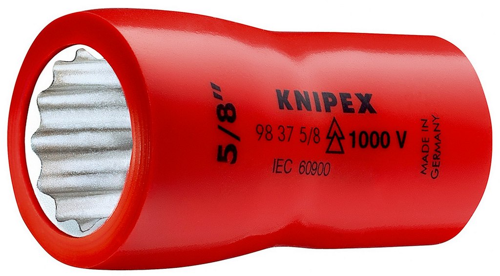 Knipex nasadni ključ 3/8 izolovani 5 delova6 98 37 5 delova6