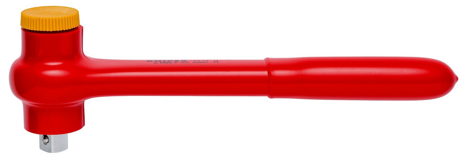 Knipex reverzibilna ručica 1/2 za nasadne ključeve izolovana 265mm 98 42