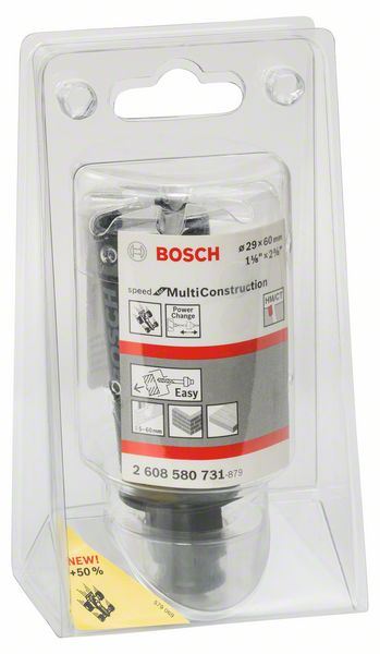 Testera za otvore Speed for Multi Construction Bosch 2608580731, 29 mm, 1 1/8"