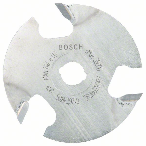 Pločasto glodalo za žlebove Bosch 2608629387, 8 mm, D1 50,8 mm, L 4 mm, G 8 mm