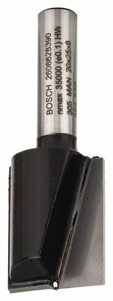 Glodala za kanale Bosch 2608628390, 8 mm, D1 20 mm, L 25 mm, G 56 mm