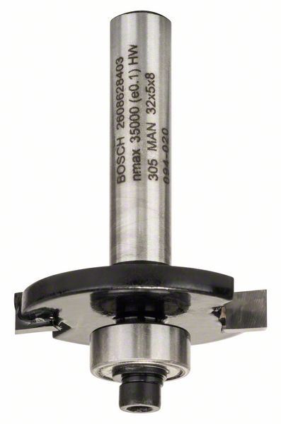 Pločasta glodala za žlebove Bosch 2608628403, 8 mm, D1 32 mm, L 5 mm, G 51 mm