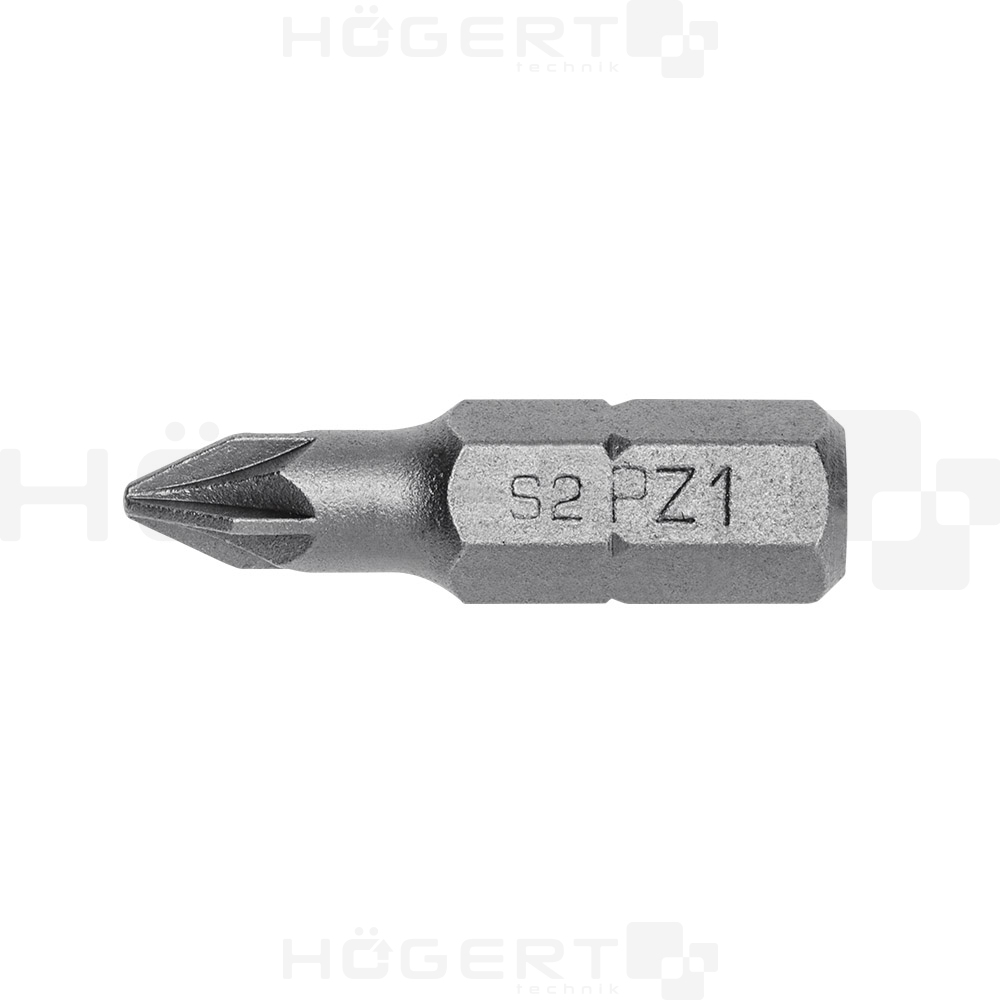 Hogert HT1S315 bit pz2 25 mm blister 5 kom
