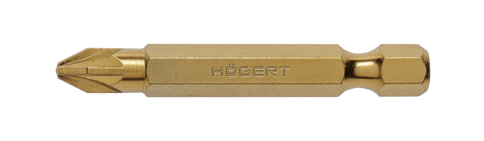 Hogert HT1S395 bit produženi pz2 50 mm hrapav prihvat presvučen titanom blister 5 kom
