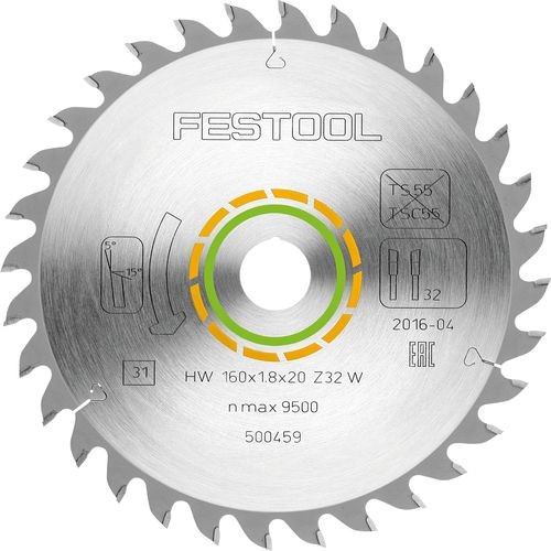 Festool Testera za fini rez 160x1,8x20 W32, 500459