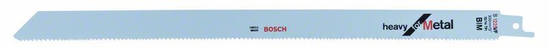 List univerzalne testere S 1225 VF Bosch 2608657409, Heavy za Metal, 1 komad