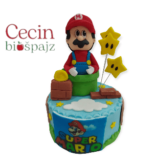 Figurica za tortu Super Mario Bajka