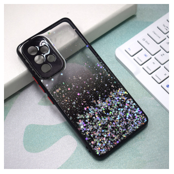 Maska Frame Glitter za Samsung A53 5G/ A536B crna