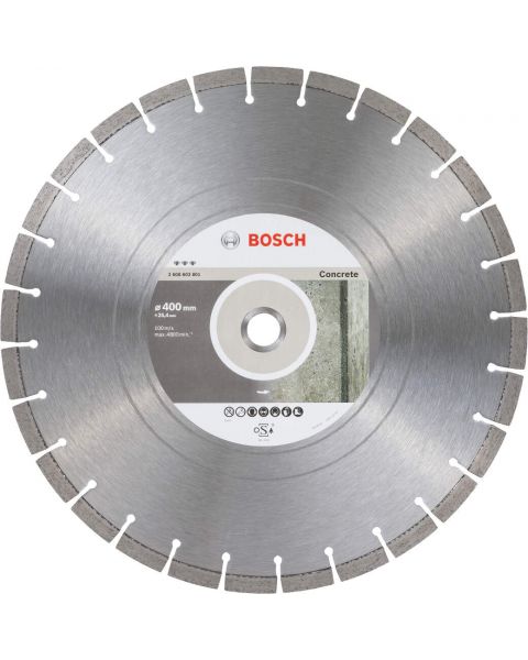Bosch dijamantska rezna ploča za beton Best for Concrete 400 x 25,40 x 3,2 x 12 mm - 2608603801