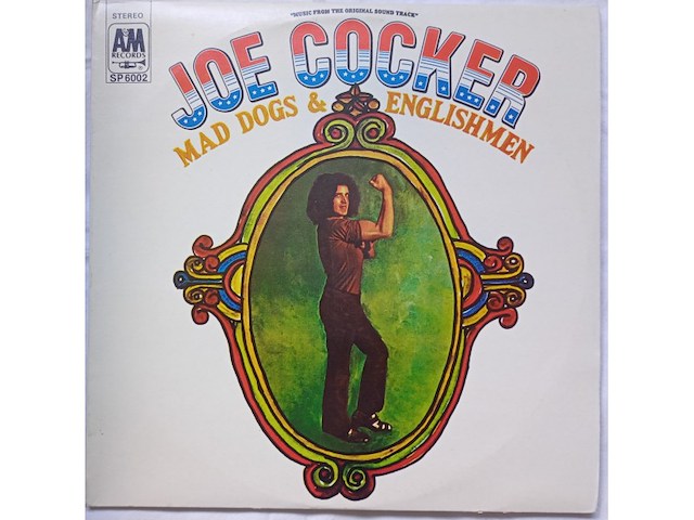 JOE  COCKER  -  2LP  Mad  Dogs  &;  Englishmen