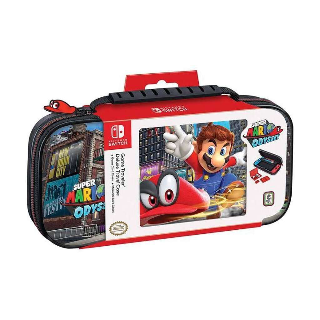 Torbica Deluxe Travel Case & Cartridge Case – Super Mario – Odyssey