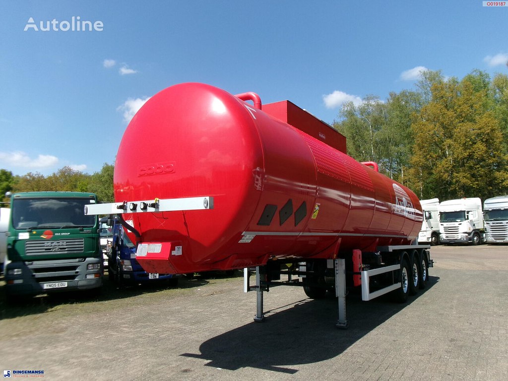 Cobo Bitumen tank inox 34 m3 / 1 comp cisterna za bitumen