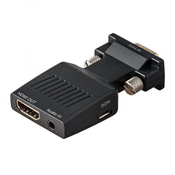 Adapter-konvertor VGA/M IN na HFMI/F Out + 3.5mm Linkom