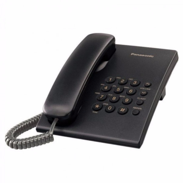 Stoni telefon Panasonic KX-TS 500 FXB black
