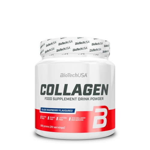 BioTechUSA Collagen malina 300g