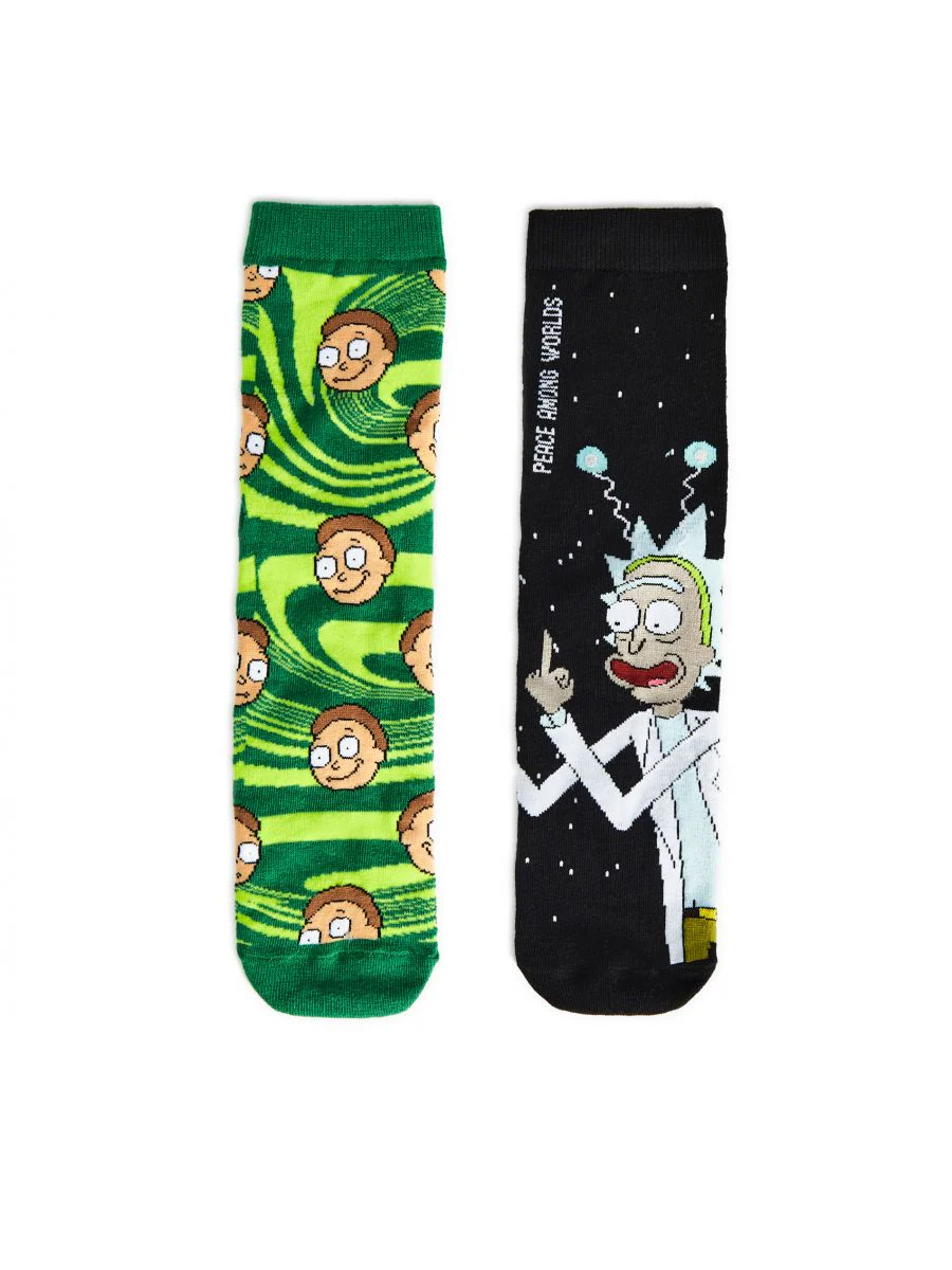 Pakovanje od 2 para čarapa Rick and Morty
