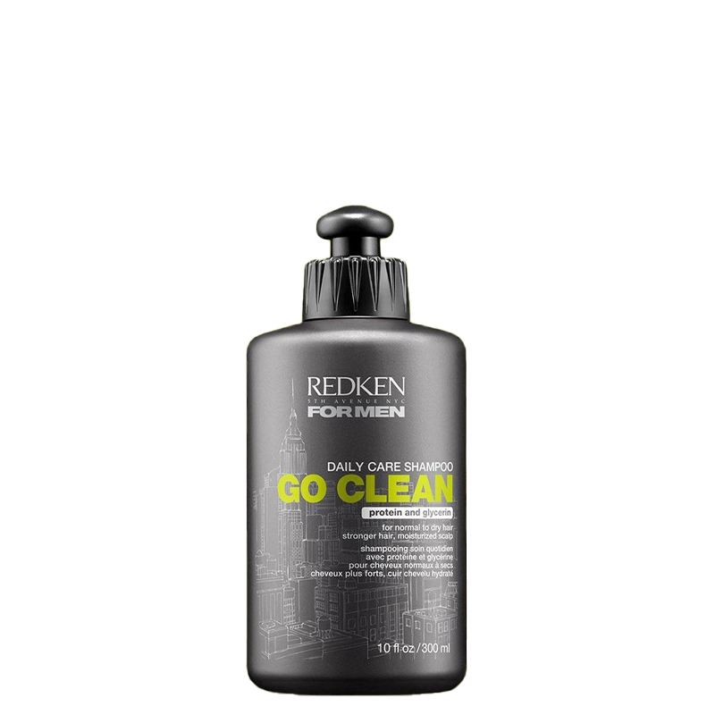 Redken – For Men Go Clean Daily Care Shampoo – 300ml
