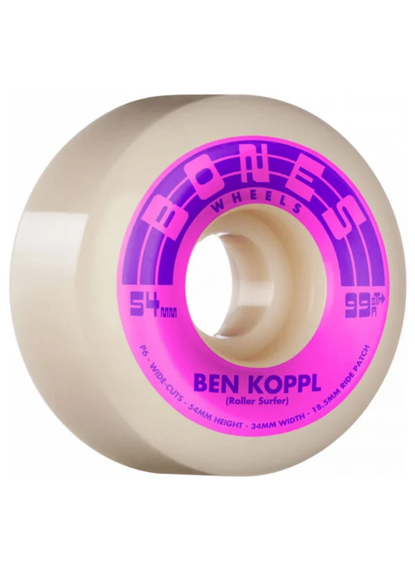 Skejt Točkovi Boness – Koppl Rollersurfer 54mm