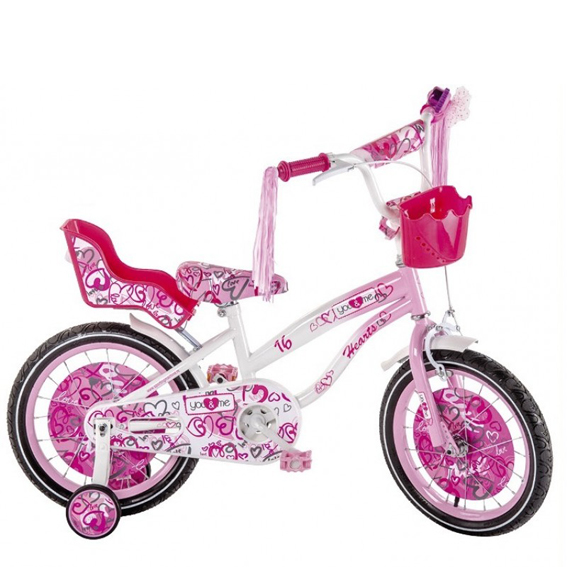 Dečija bicikla 16″ Princess Hearts model-16013