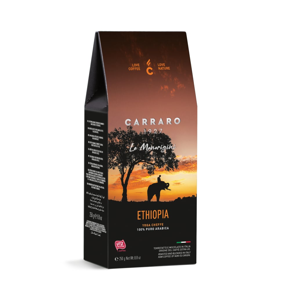 CAFFE CARRARO S.P.A Ethiopia Mlevena kafa 250g