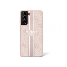 Guess Futrola za Samsung S23 Pink 4G Printed Stripe